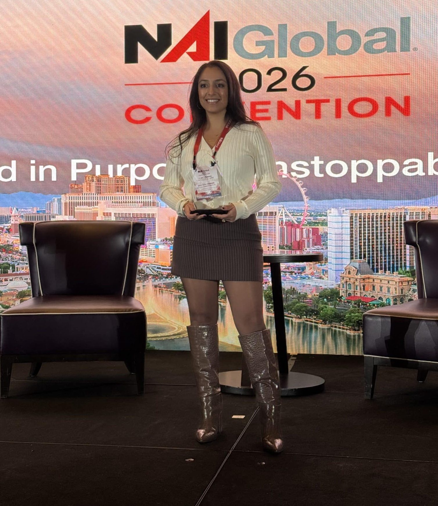 Bhagyesha Robinson Honored with NAI Global Young Professional Award